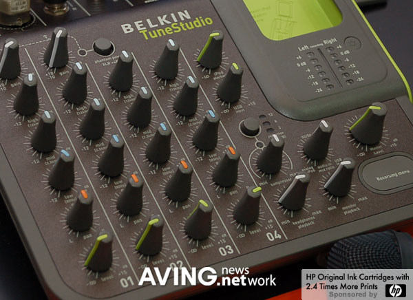 [Flagship model] BELKIN to present its recording mixer 'TuneStudio'