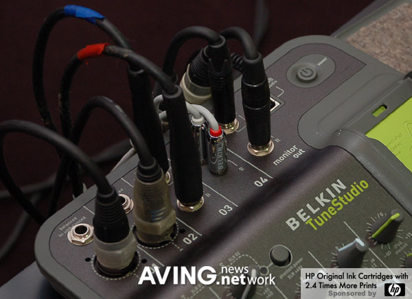 [Flagship model] BELKIN to present its recording mixer 'TuneStudio'