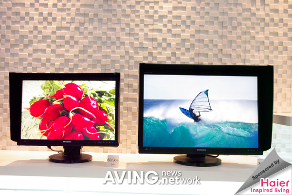 Samsung to unveil its 24-,30-inch LED-backlit LCD monitors