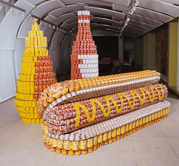Canstruction competition celebrates its 15th Years of Fighting Hunger