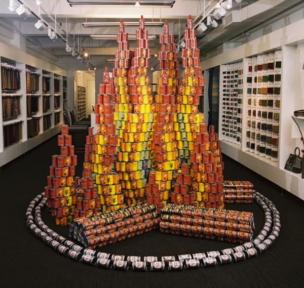 Canstruction competition celebrates its 15th Years of Fighting Hunger
