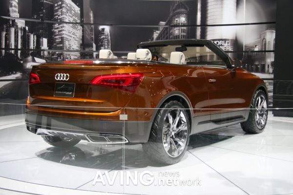 Audi to unveil its concept car 'Cross Cabriolet quattro'