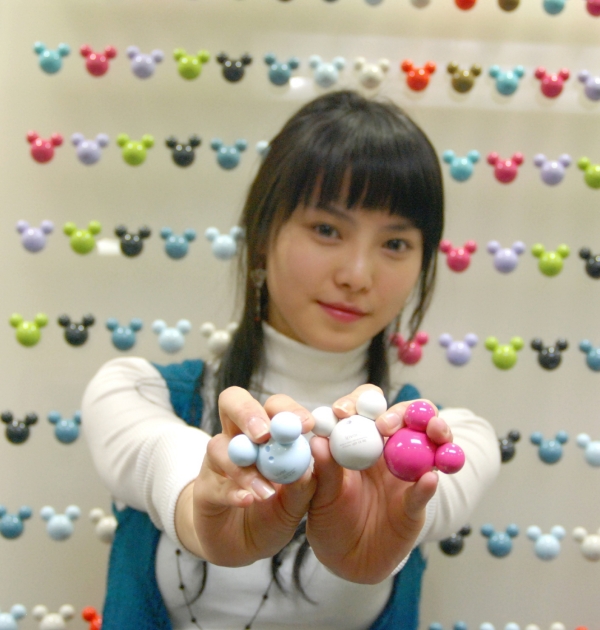 Mickey Mouse mp3 player available in ten different colors