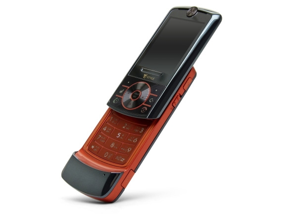 Motorola's new pop orange color slider 'Z6m' hits Korea market