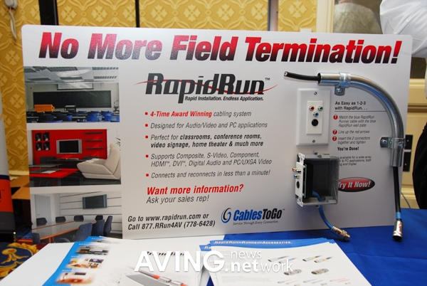 Cables To Go Enhances RapidRun Modular Cabling System