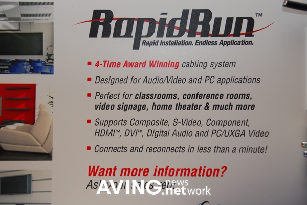 Cables To Go Enhances RapidRun Modular Cabling System