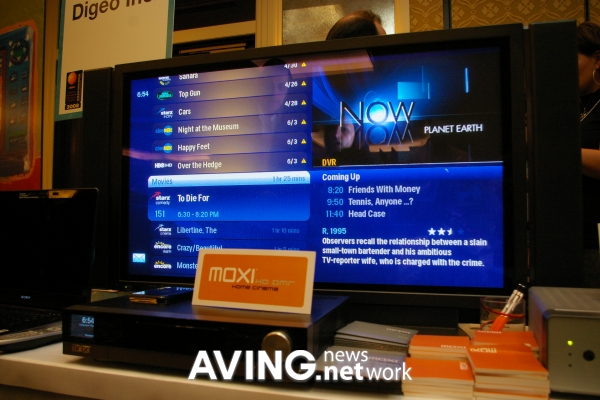 Digeo captures the attention of CES 2008 with its 'Moxi HD DMR'