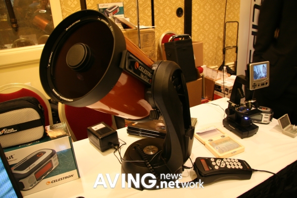 Celestron's innovative skyscout scope puts the universe in focus for all