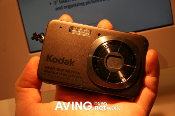 Kodak unveils high definition digital cameras featuring touch screen