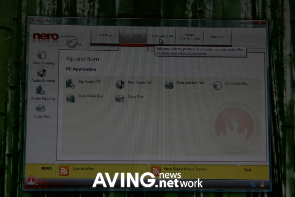 Nero to showcase new software Suite Nero in windows vista