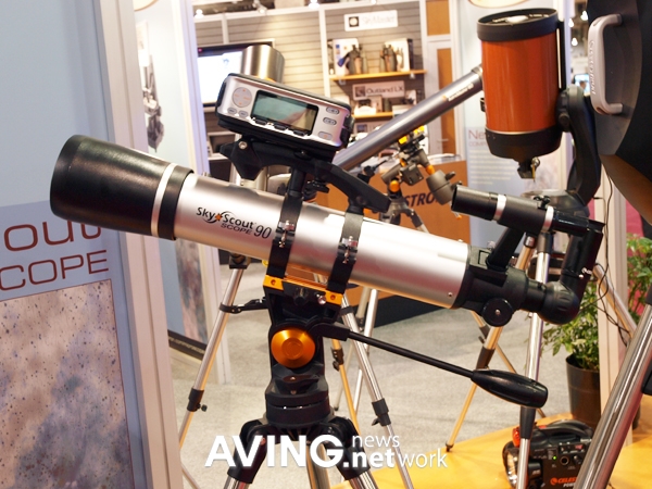 Celestron's innovative SkyScout Scope puts the universe in focus for all