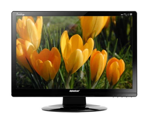 Alphascan's upgraded 22-inch LCD monitor with 4,000:1 contrast ratio