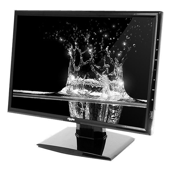 A 19-inch black Ripple Monitor 'RP-19WA' to be released in Korea