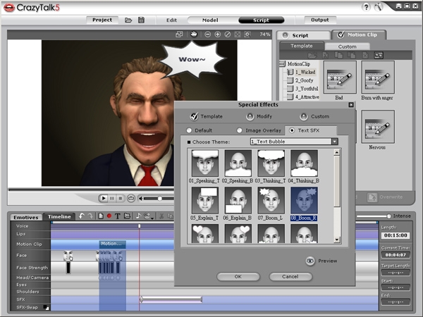 Reallusion to release its easy-to-use movie maker software 'CrazyTalk 5'