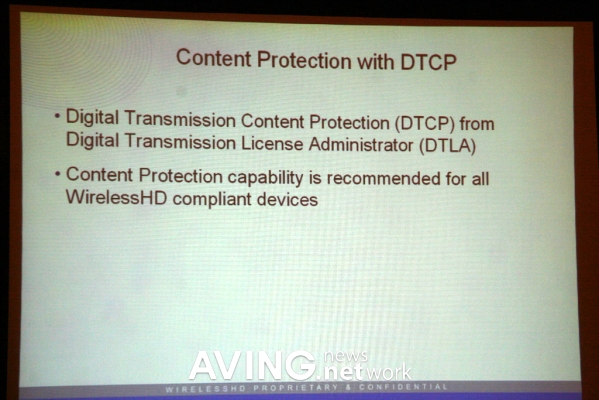 WirelessHD to introduce DTCP technology at the CES 2008