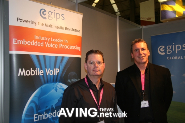 GIPS to demonstrate its real-time, mobile and desktop IP multimedia
