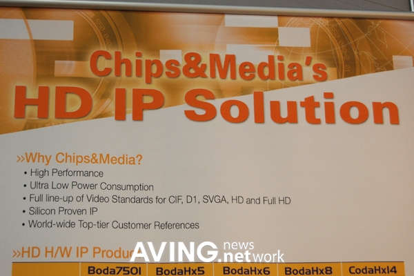 Chips&Media to demonstrate its HD IP solution at MWC 2008