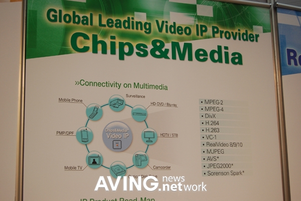 Chips&Media to demonstrate its HD IP solution at MWC 2008