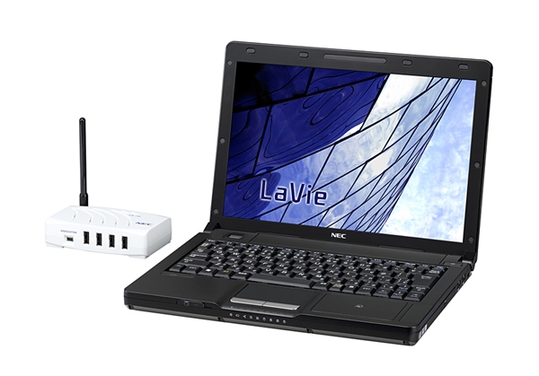 NEC to launch its 12.1-inch laptop 'LJ700/LH' equipped with wireless USB
