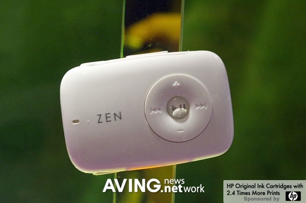 CREATIVE to launch its pocket-size mp3 player 'Zen Stone' in Korea