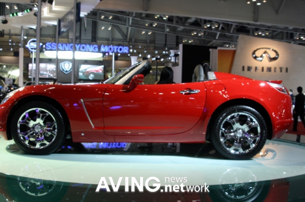 GM Daewoo to present its 2-passenger open car 'G2X'