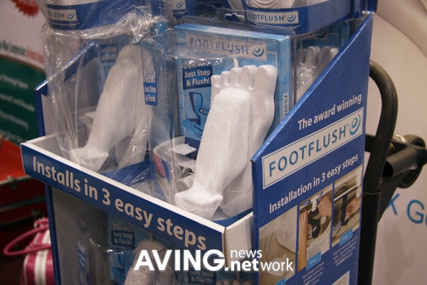 FFI to present its new hands-free toilet flusher 'Foot Flush'
