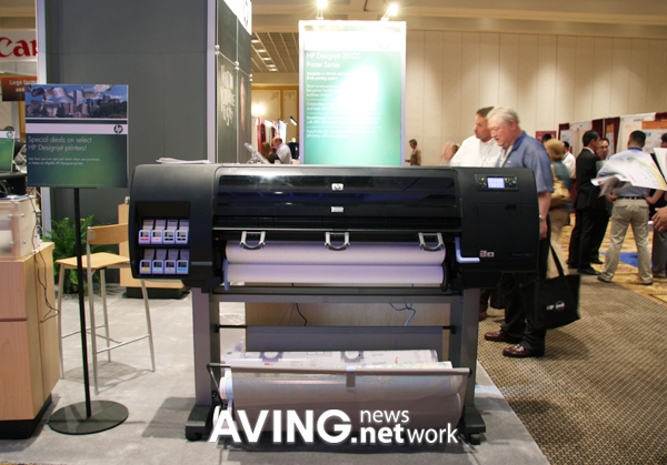 HP to display its 8-ink printing system 'Designjet Z6100'