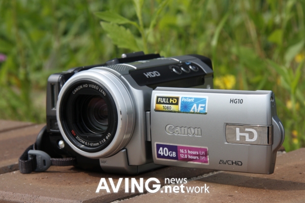 Canon to roll out its full HD camcorder 'HG10' adopting 40GB HDD