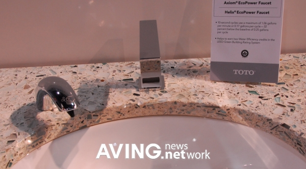 TOTO to introduce its Axion EcoPower faucet 'TEL3GKCN-10'
