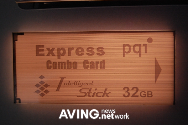 PQI to display its 32GB PCI-Express Combo Card and 64GB e-SATA Combo Card