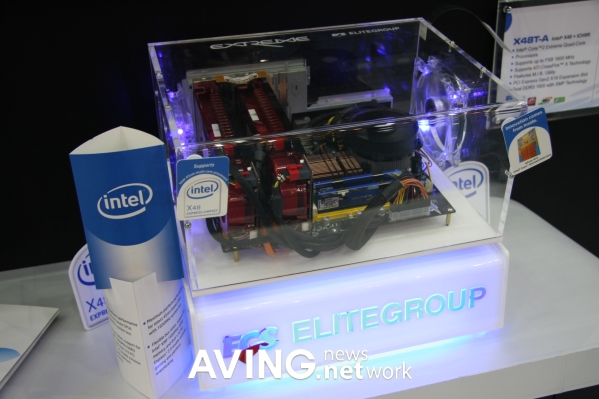 ECS's new flagship motherboard 'X48T-A' adopting Intel 4-Series