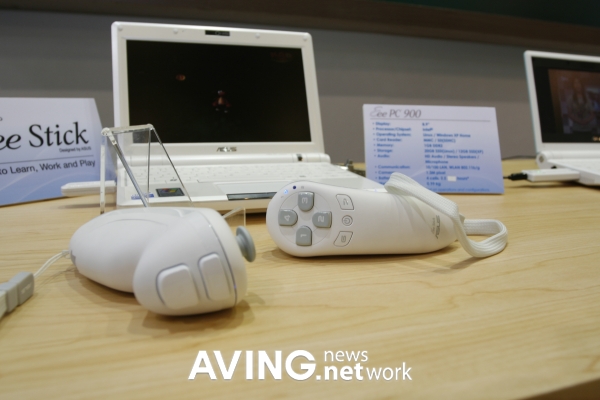 ASUS to present its game device 'Eee Stick' dedicated to Eee PCs
