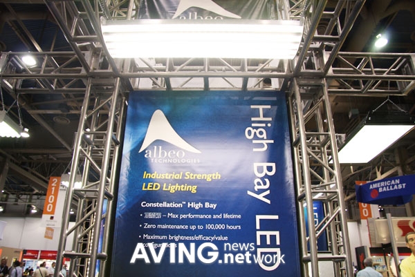 Albeo Technologies to present its white-LED low bay fixture