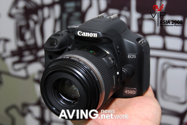 [VIP ASIA 1H 2008 Mobile] DSLR camera - Canon 'ECO 450D'