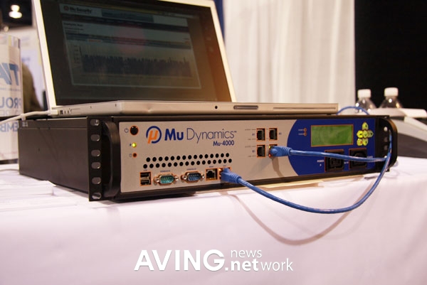 Mu Dynamics to demonstrate its DoS analysis at NXTcomm08