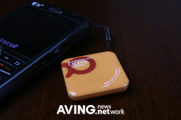 A swing-type USB micro SD card reader for 3G phone