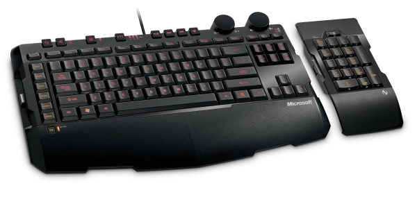 MS to unveil gaming keyboard featuring the first-ever switchable key pad