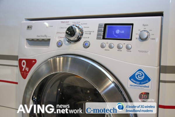 LG to introduce its new steam washing machine at IFA 2008
