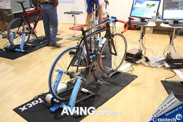 Tacx to demonstrate its training program for cyclist 'Fortius VR software'