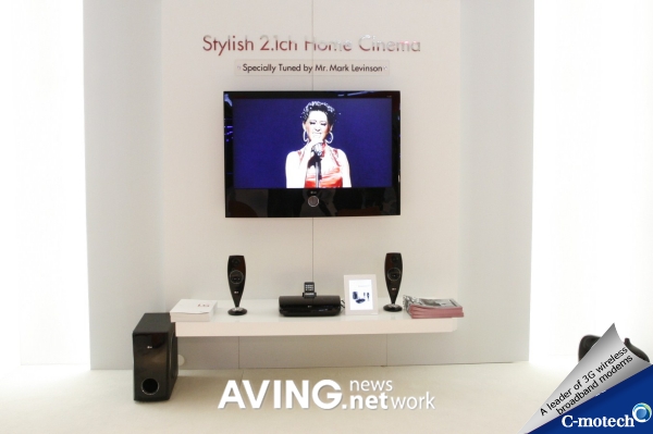 LG to unveils its newest 2.1Ch home theater tuned by Mr. Mark Levinson