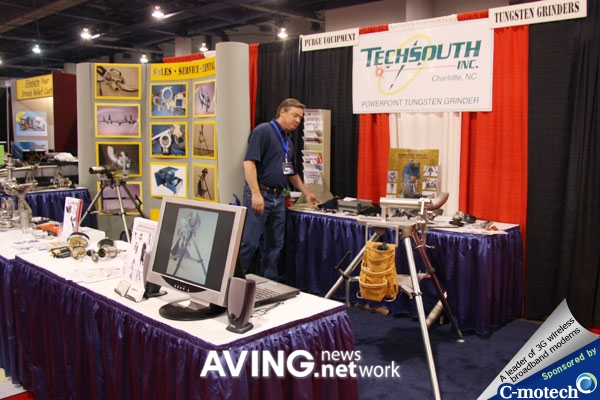 Techsouth to present its pipe/tube fit up stand with adjustable level leg