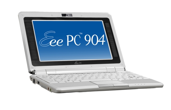 ASUS's newly launched 'Eee PC 904' with a 9-inch LCD display