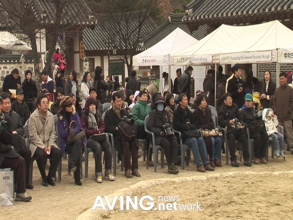 A performance of Korean martial arts 'Sippalki'