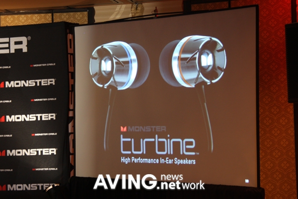 Monster to showcase its new high-performance 'Turbine In-Ear Speakers'
