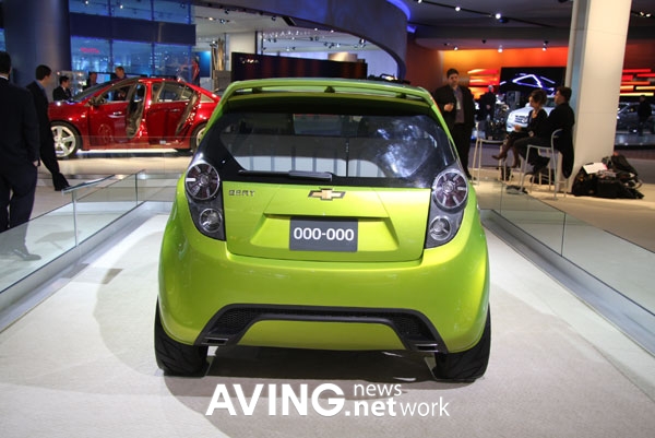 GM to showcase its four-door mini car 'Chevrolet Spark'