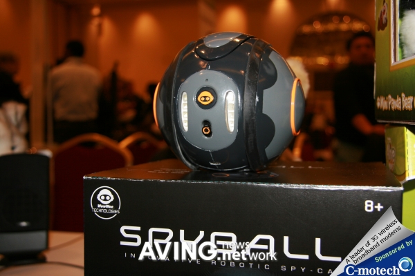 WowWee to present its new spy-cam 'Spyball' transforming from ball to camera