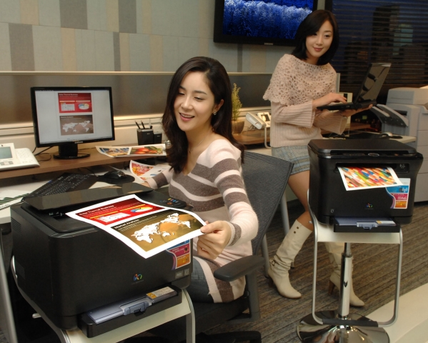 Samsung to launch its new wireless LAN color laser printer and MFP