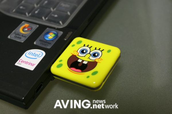 Memorette to launch its square-shaped 64GB USB memory 'SpongeBob'