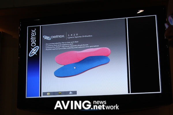 Aetrex to present its Lynco orthotics 'iStep' tech
