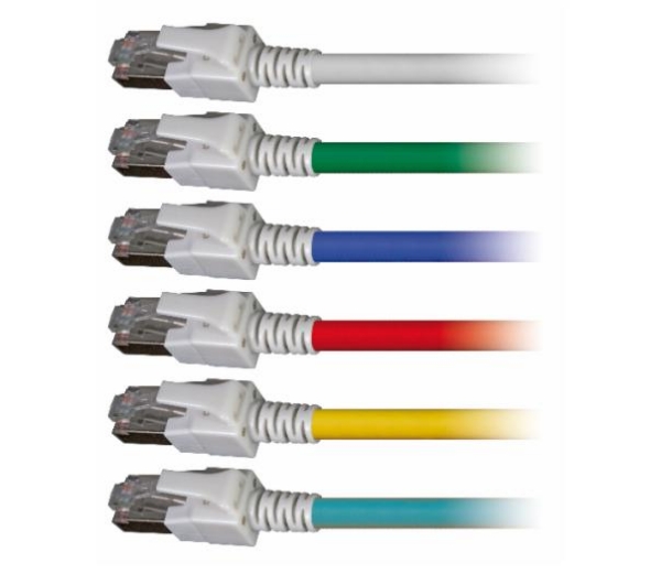 A LED patch cable for clear identification via light signals developed